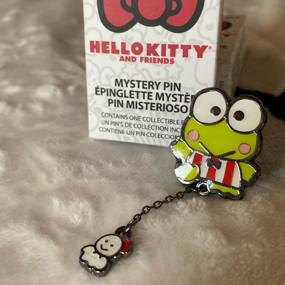 Sanrio | Accessories | Nwt Hello Kitty Friends Keroppi Dangle Charm Pin ...